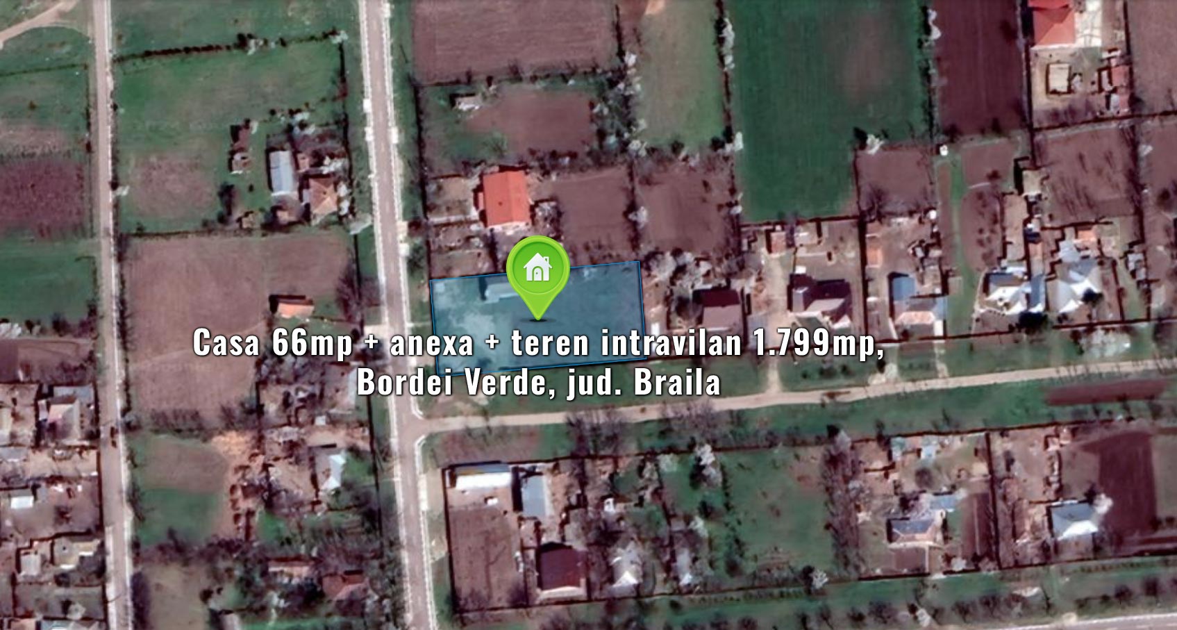 Executare silită: Casa 66mp + anexa + teren intravilan 1.799mp, Bordei ...